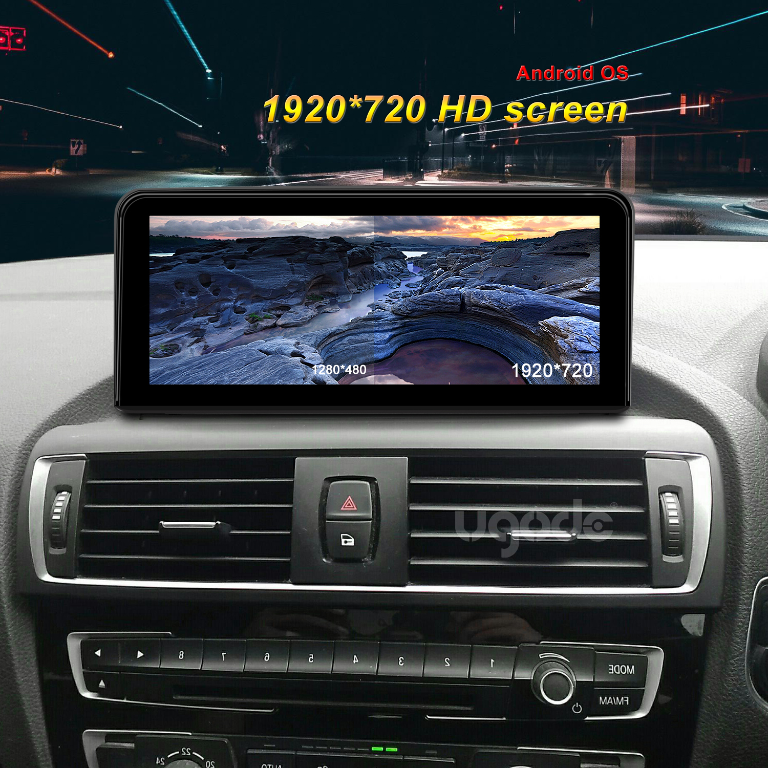 Android 1920 Screen Display multimedia gps BMW 1/2Series F20 F23 F22 ...